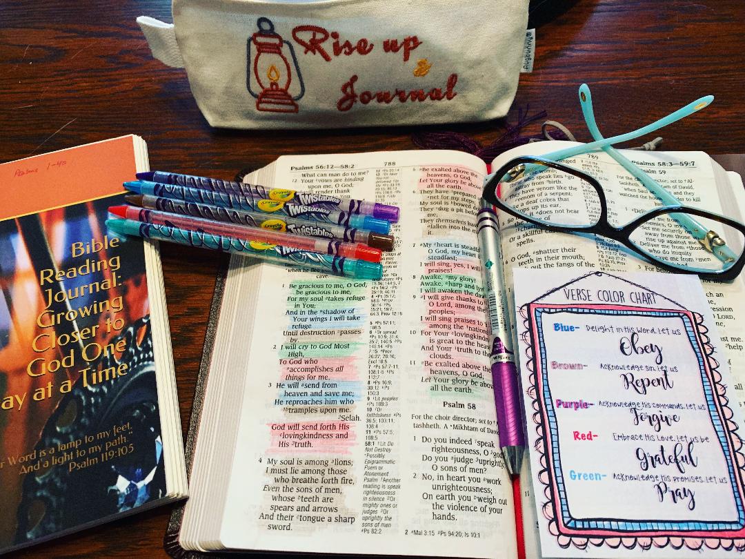 The Bible Reading Journal Series: Color Coding System | Journaling a ...