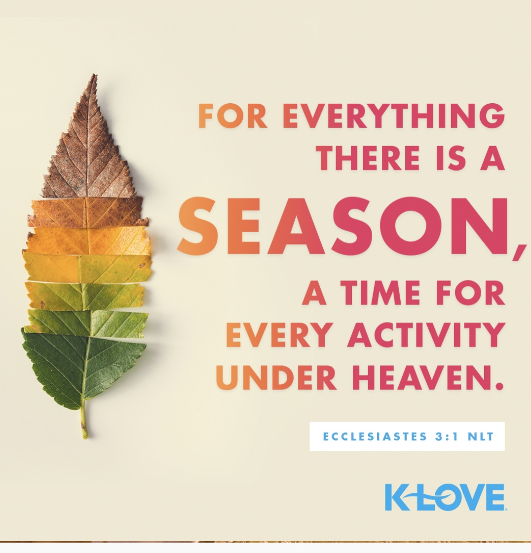 A Time for Everything. | Journaling a Bible verse or two!
